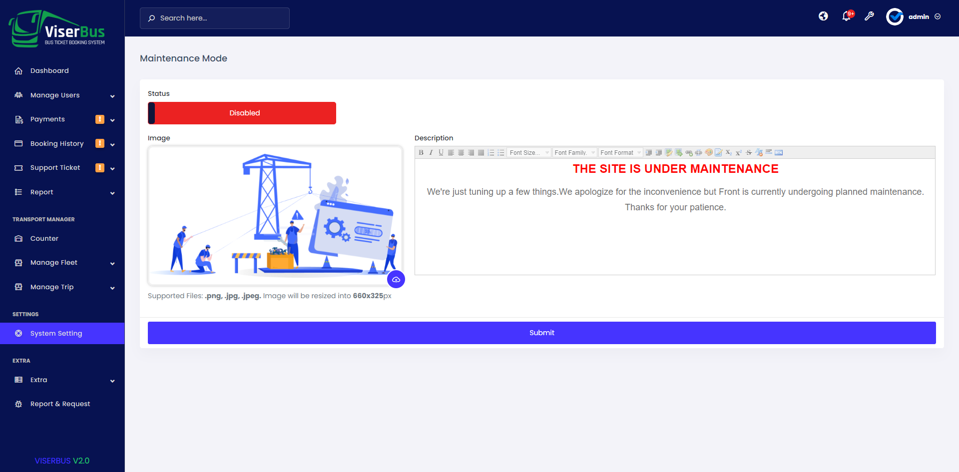 ViserBus - Bus Ticket Booking System by ViserLab | CodeCanyon