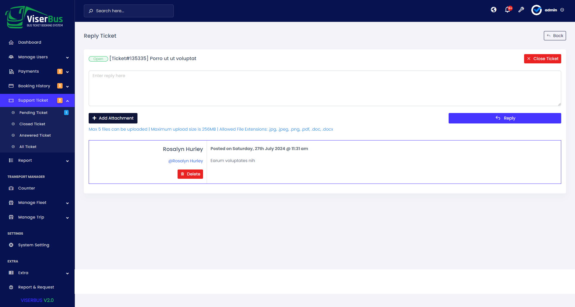 ViserBus - Bus Ticket Booking System by ViserLab | CodeCanyon