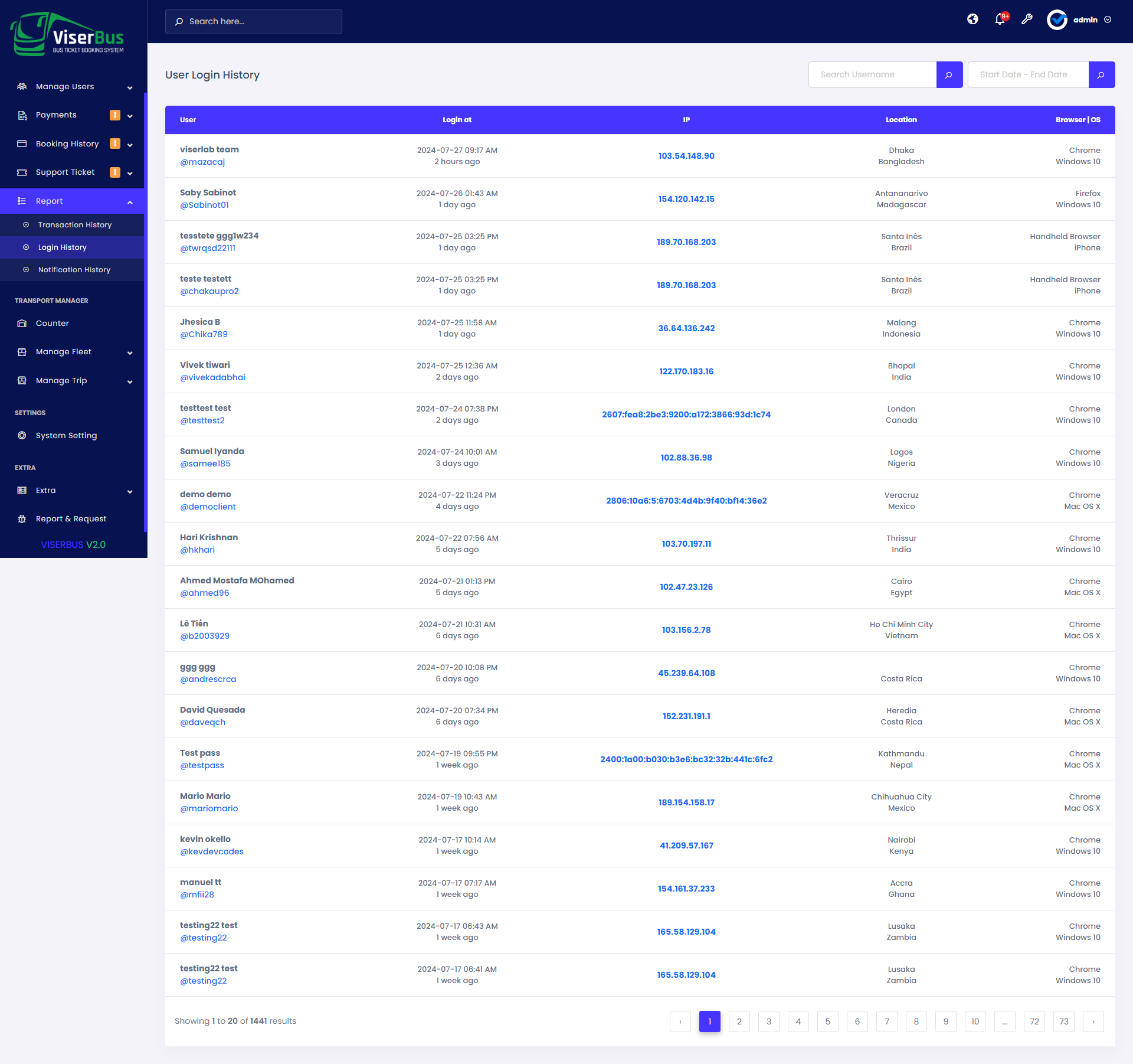 ViserBus - Bus Ticket Booking System by ViserLab | CodeCanyon