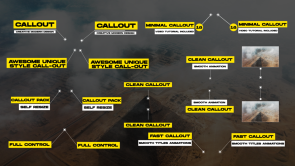 Modern Call-Outs, After Effects Project Files | VideoHive
