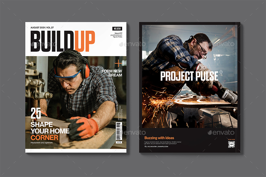 DIY Magazine Template, Print Templates | GraphicRiver