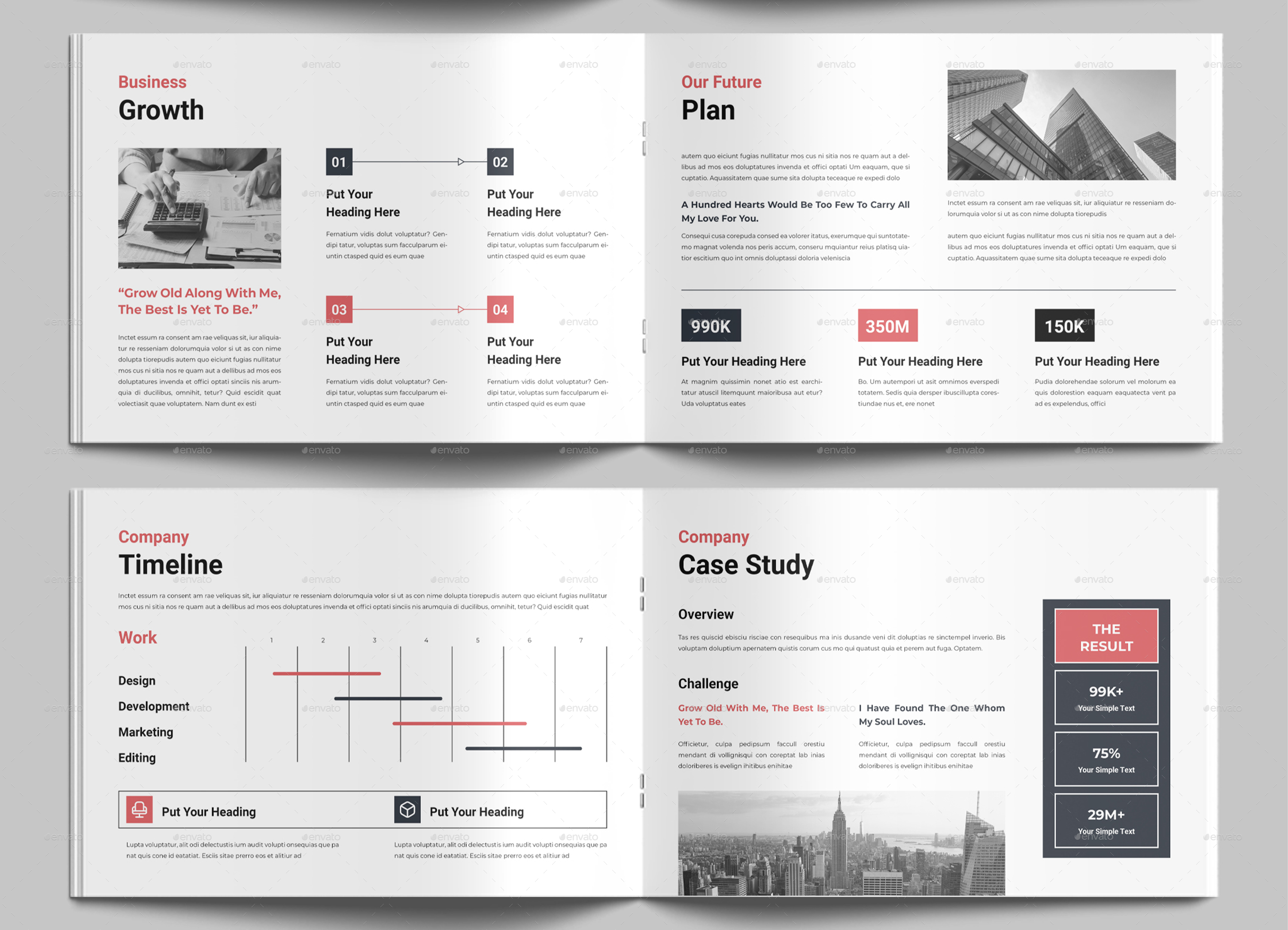 Project Proposal Layout Design, Print Templates | GraphicRiver