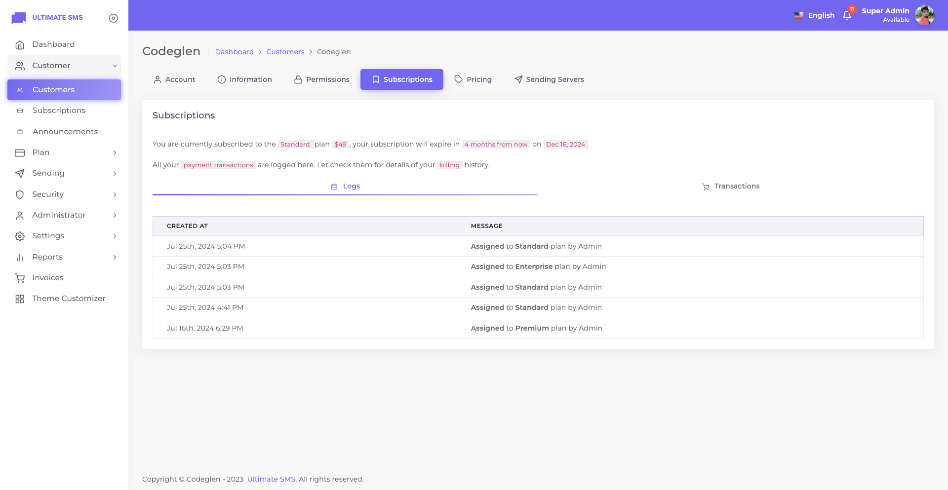 Ultimate SMS - Bulk SMS Application For Marketing by codeglen | CodeCanyon