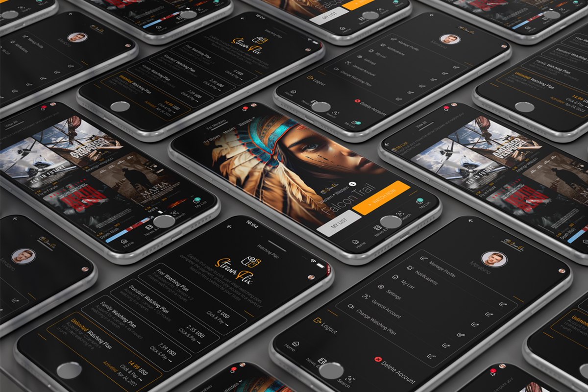 StreamFlix - Fully Functional Video Streaming Portal Mobile App for iOS ...
