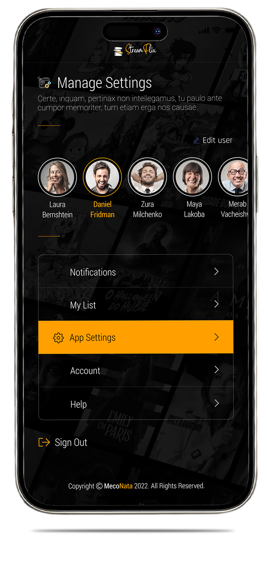StreamFlix - Fully Functional Video Streaming Portal Mobile App for iOS ...