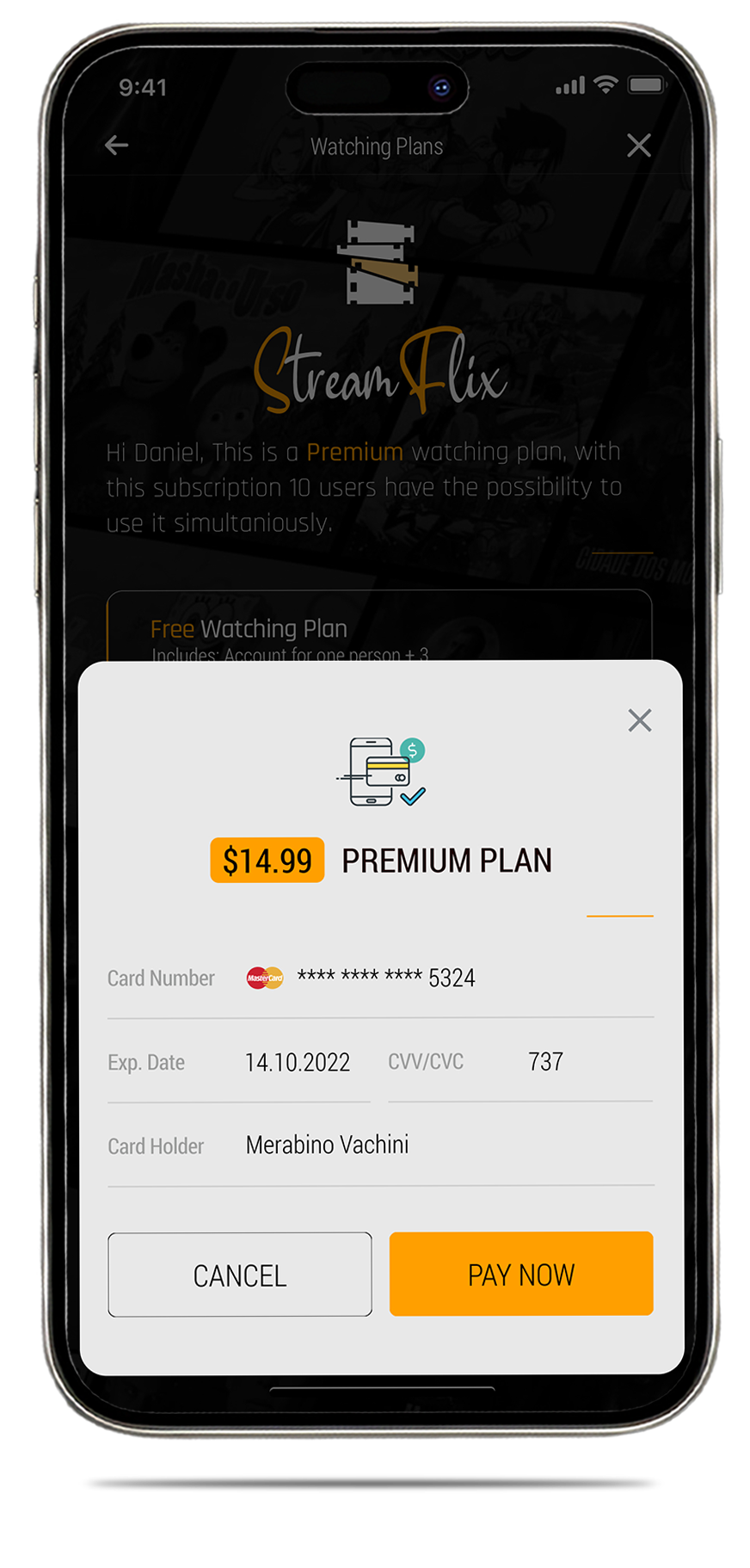 StreamFlix - Fully Functional Video Streaming Portal Mobile App for iOS ...