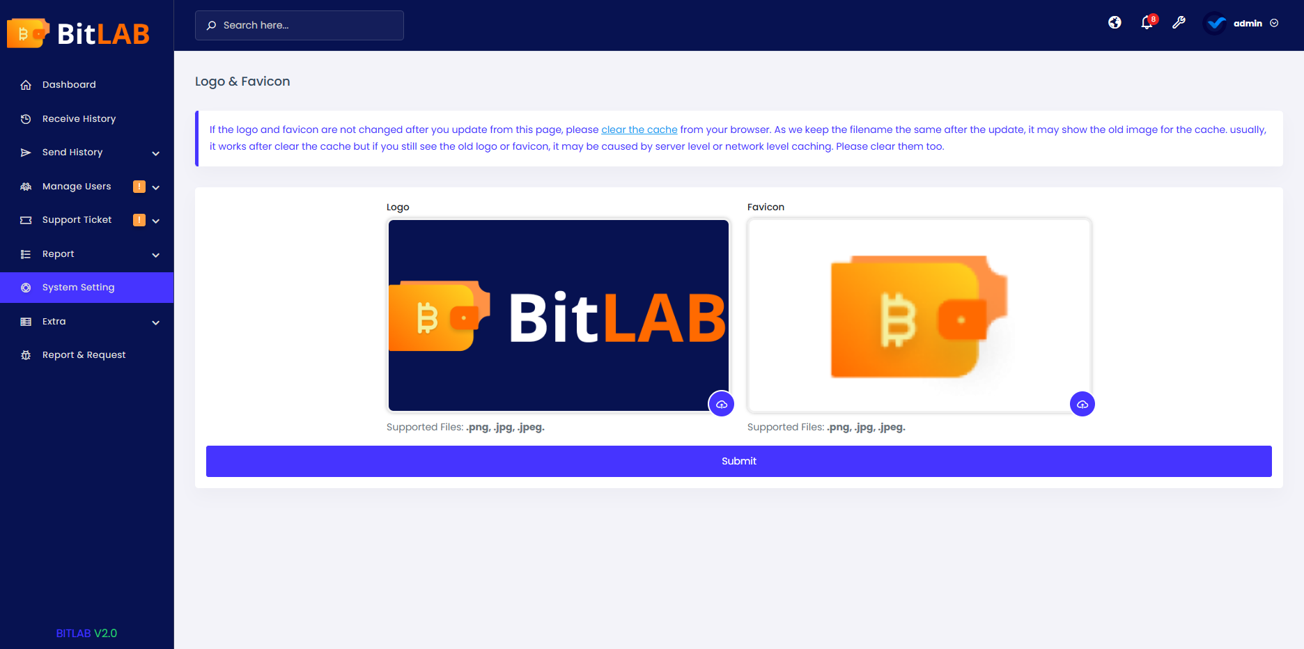 BitLab - Ultimate Bitcoin Wallet System by ViserLab | CodeCanyon