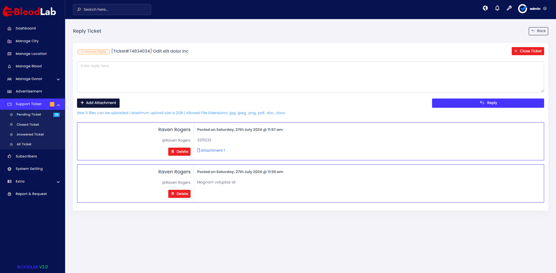 BloodLab - Blood Donation Platform by ViserLab | CodeCanyon