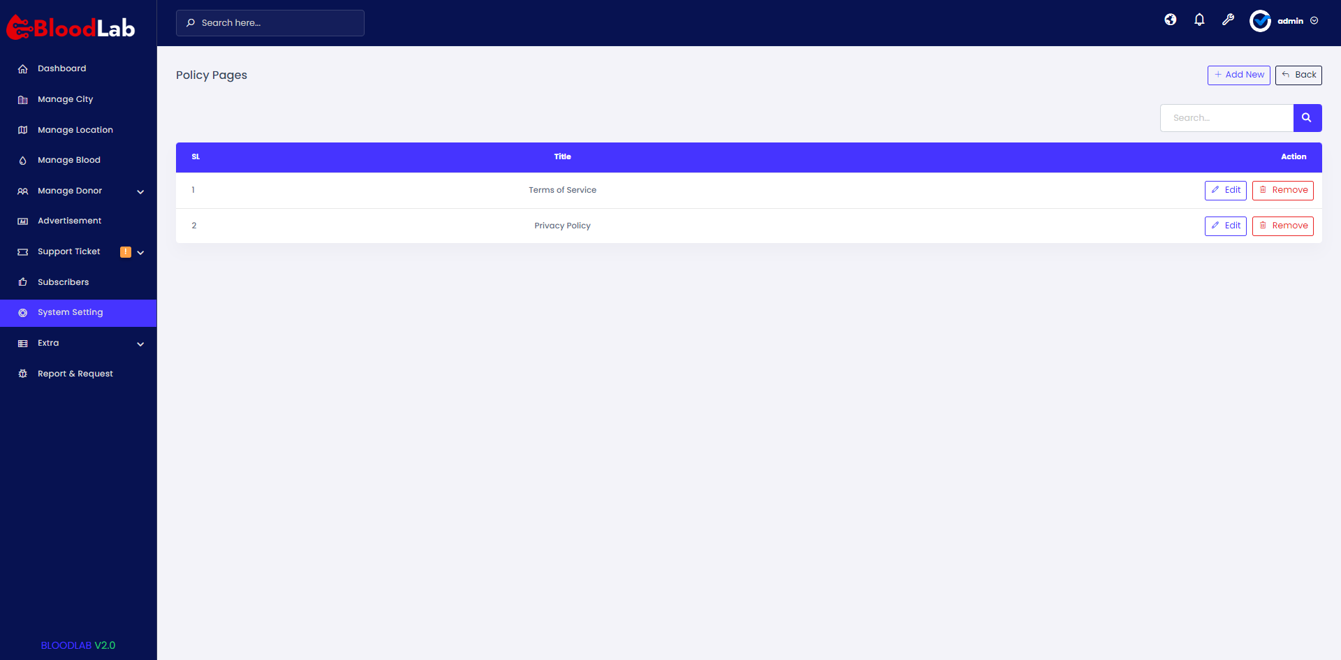 BloodLab - Blood Donation Platform by ViserLab | CodeCanyon