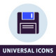 Universal Computer Icons, Vectors | GraphicRiver