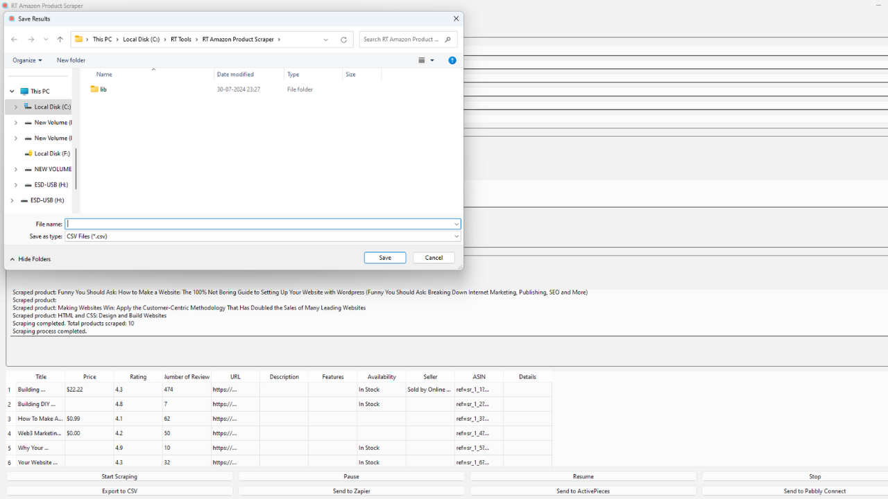 RT Amazon Product Scraper - Multi-Domain Data Extraction Tool by ...