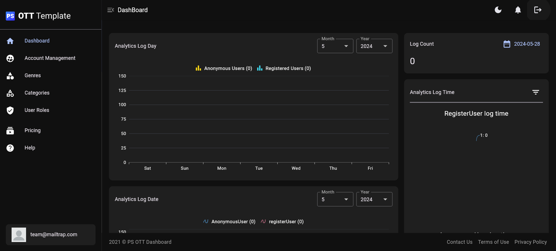 PS-OTT - Video Streaming Service Template by peanutsquarellp | CodeCanyon