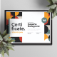 Geometric Side - Certificate, Print Templates | GraphicRiver