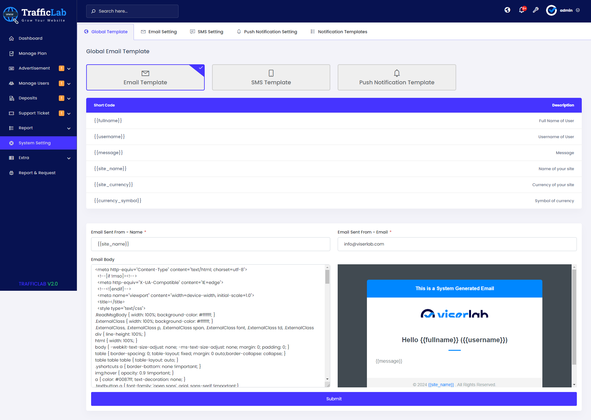 TrafficLab - Traffic Exchange Platform by ViserLab | CodeCanyon