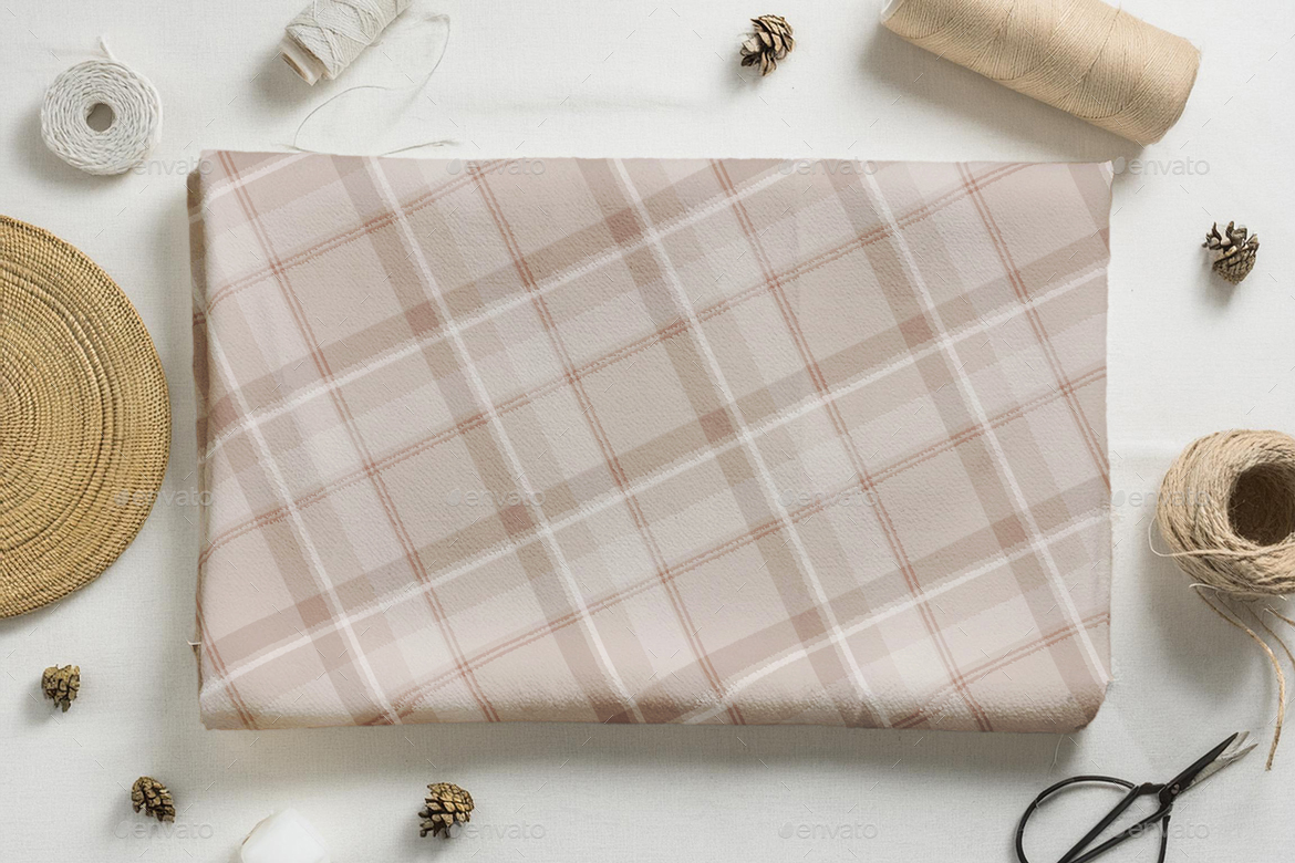 10 Seamless Simple Tartan Patterns, Graphics | GraphicRiver