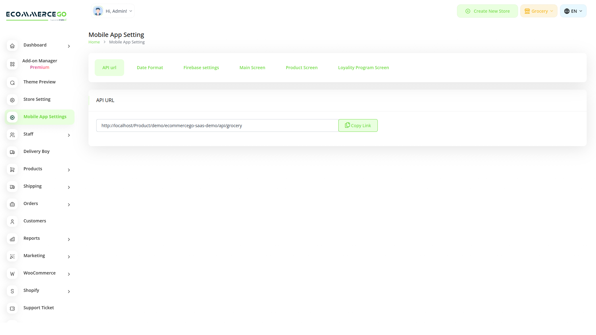 eCommerceGo SaaS - eCommerce Store with Multi theme and Multi Store by WorkDo