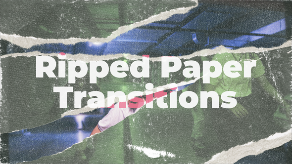 Ripped Paper Transitions, After Effects Project Files | VideoHive