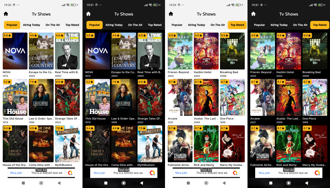 TrakFlix - Ultimate Movies & Tv Shows Tracking App - Flutter, Admob, Firebase, OneSignal by AzmarDev