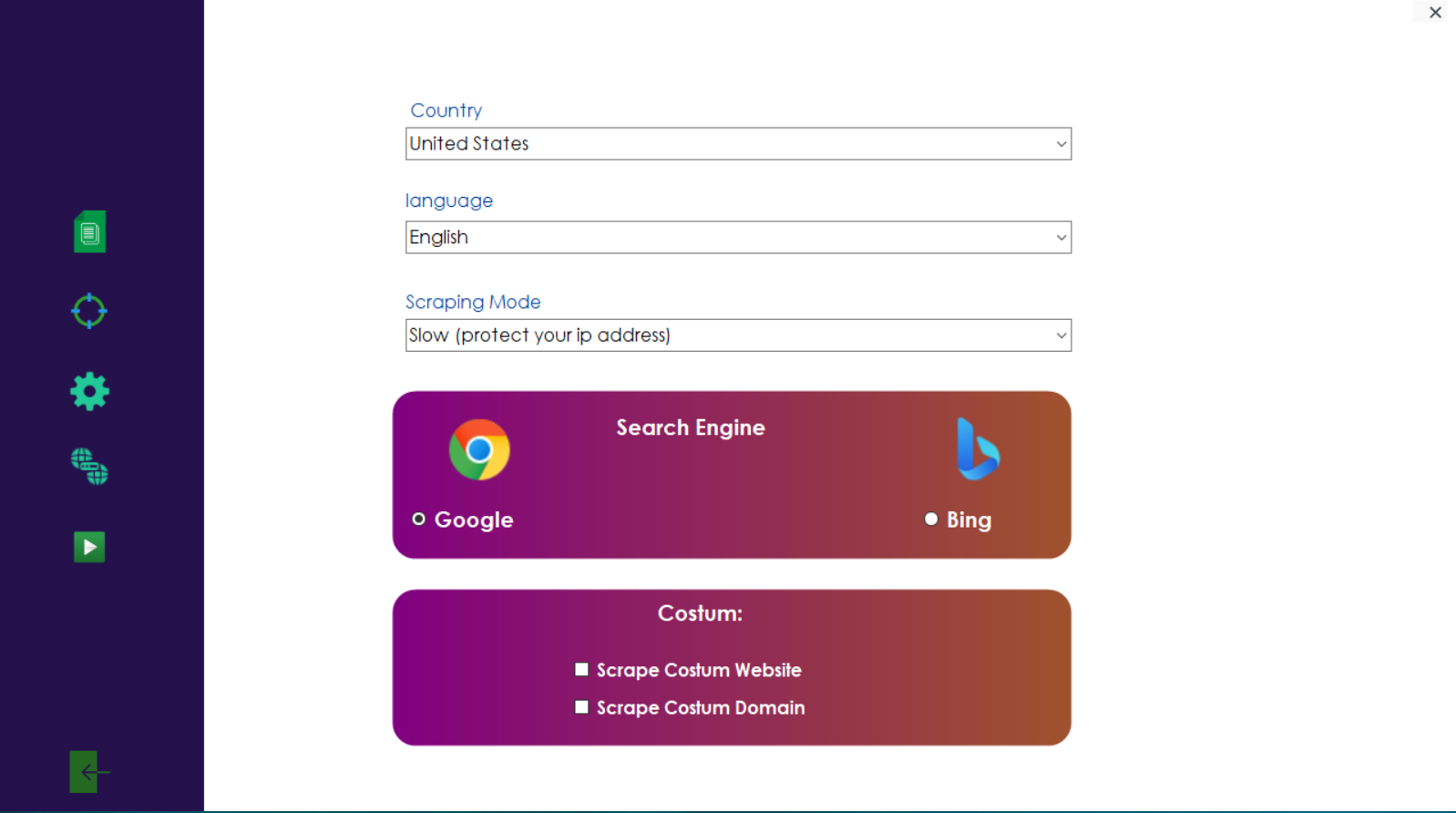 Atlas Lead Prospector - Unlimited Social Media Emails Scraper by Social-Rocket