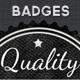 Retro Badges - Faded Vintage Labels, Web Elements | GraphicRiver