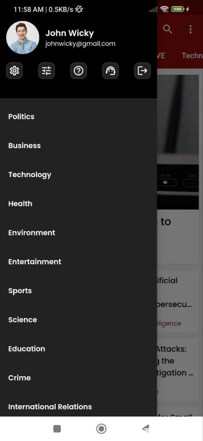 AANNews - News Blog App Flutter UI Kit by BisDig | CodeCanyon
