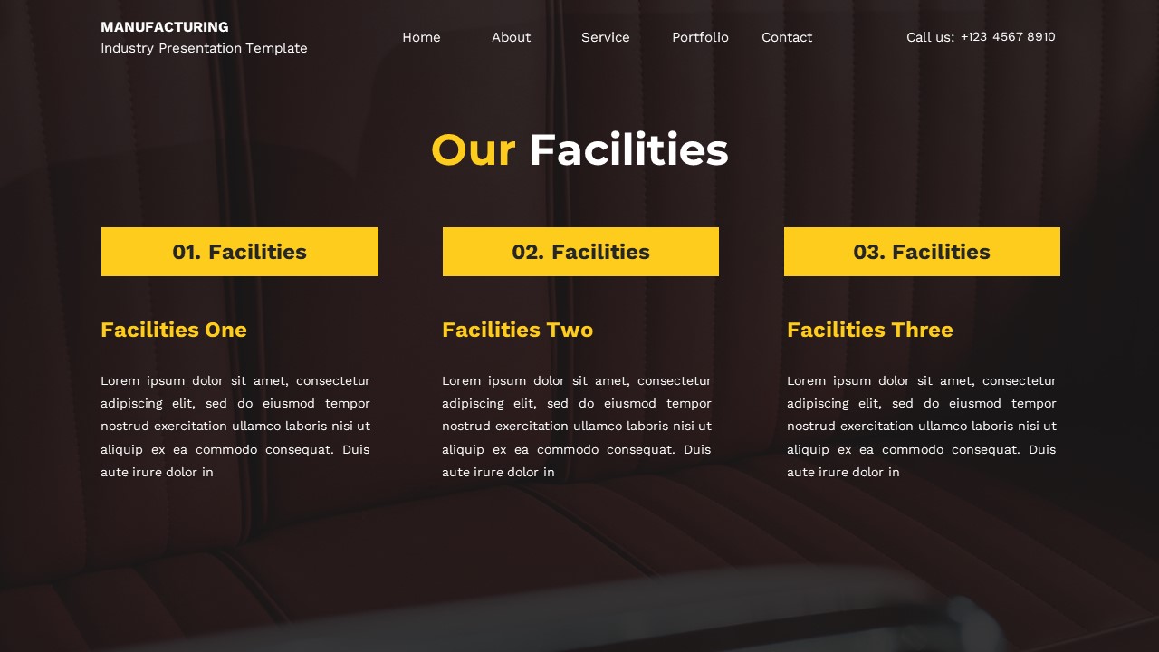 Manufacturing - Industry Powerpoint Templates, Presentation Templates