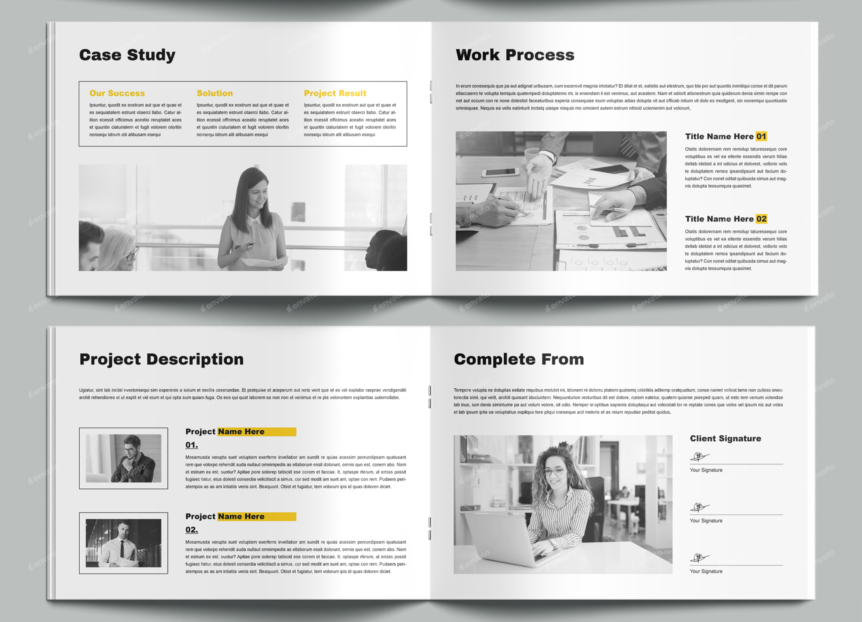 Business Proposal Design Template, Print Templates | GraphicRiver