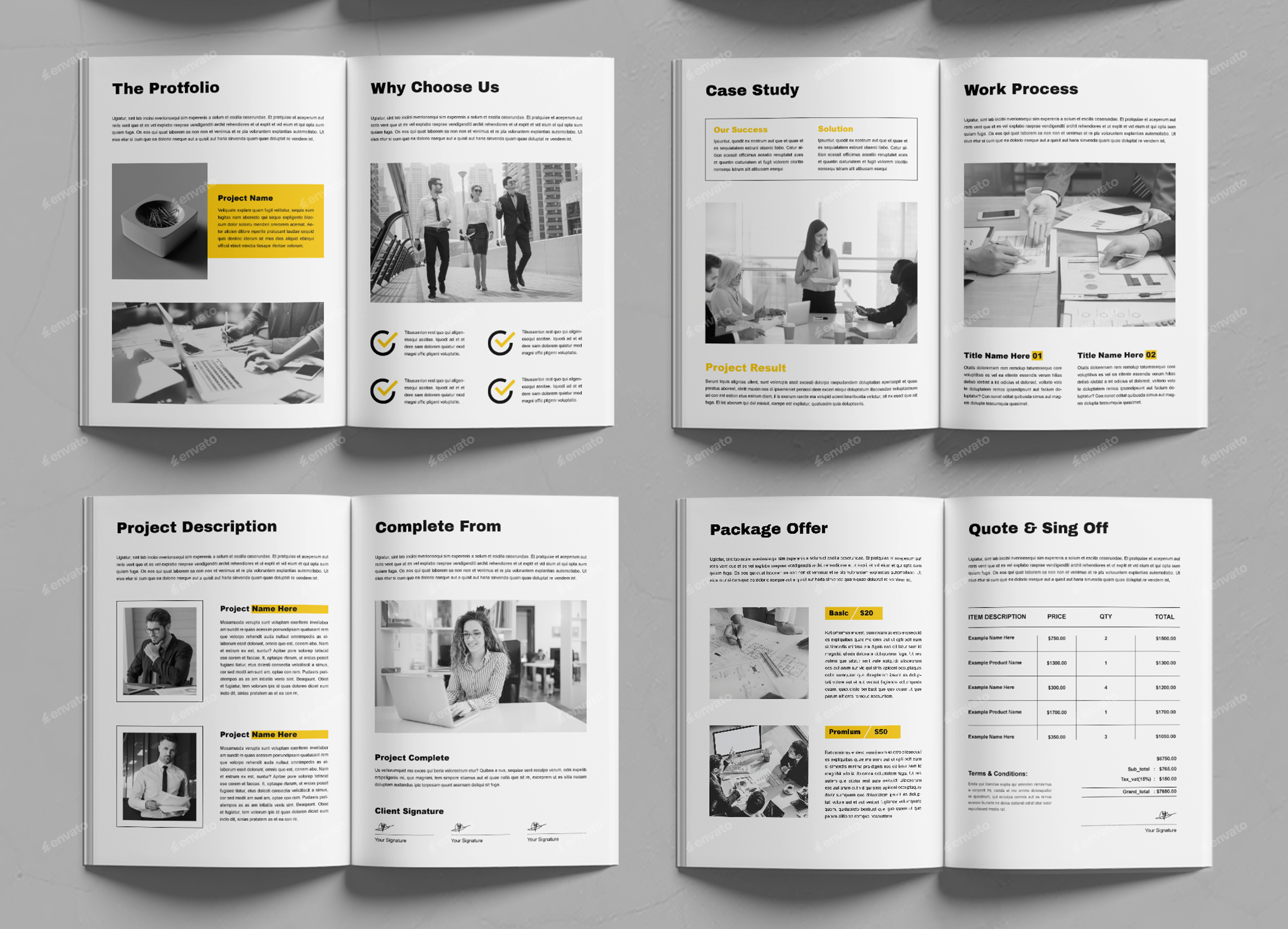 Business Proposal Design Template, Print Templates | GraphicRiver