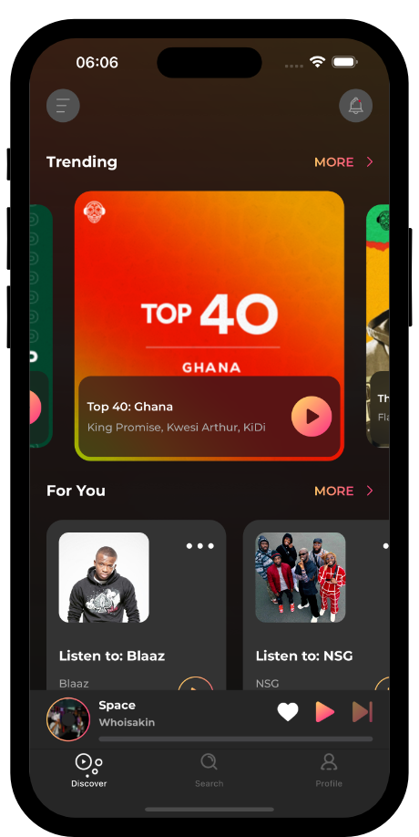 Music Streaming - iOS App Swift by hoangmtv | CodeCanyon