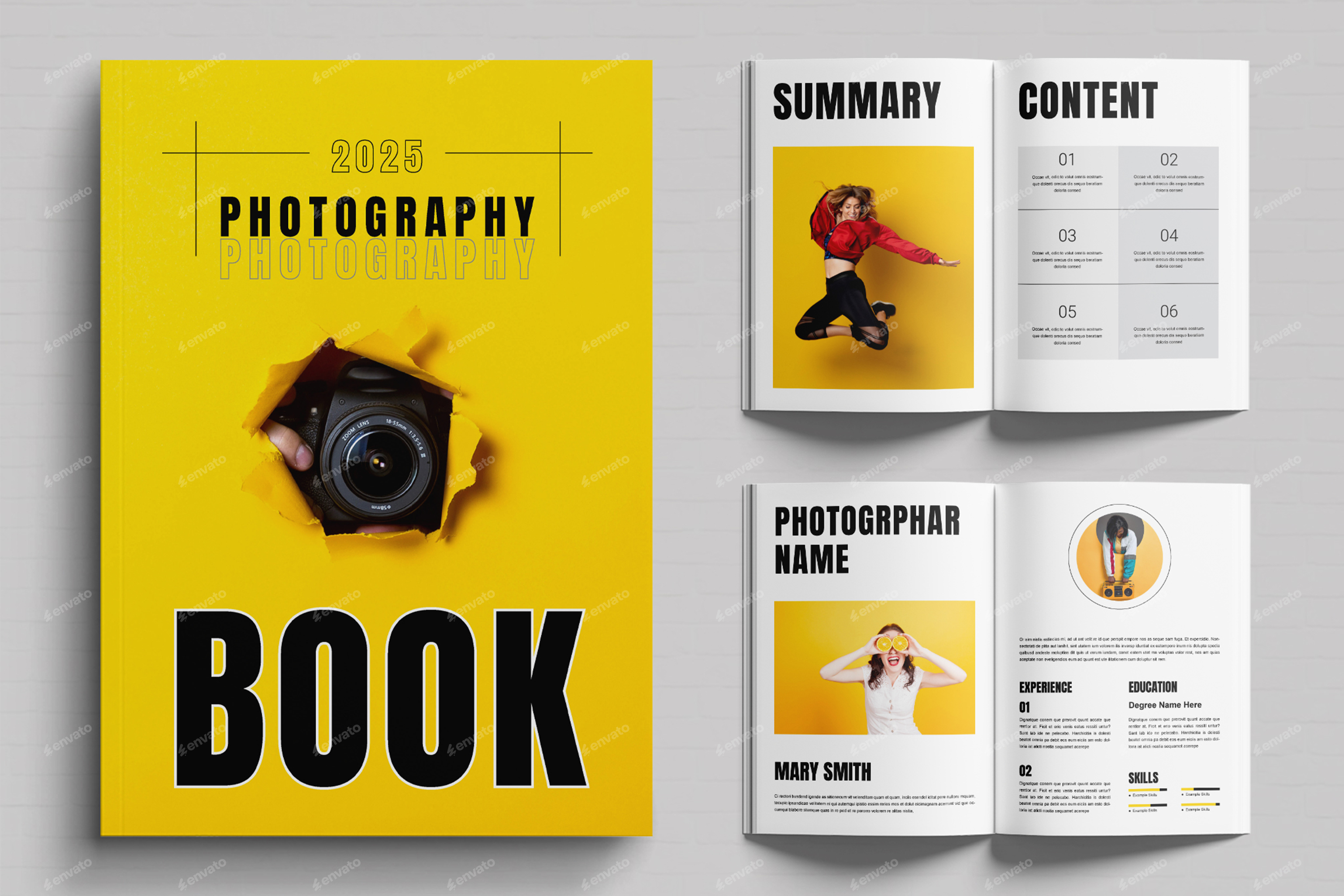 Photography Book Design Template, Print Templates | GraphicRiver