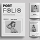 Portfolio Magazine Design Layout, Print Templates | GraphicRiver