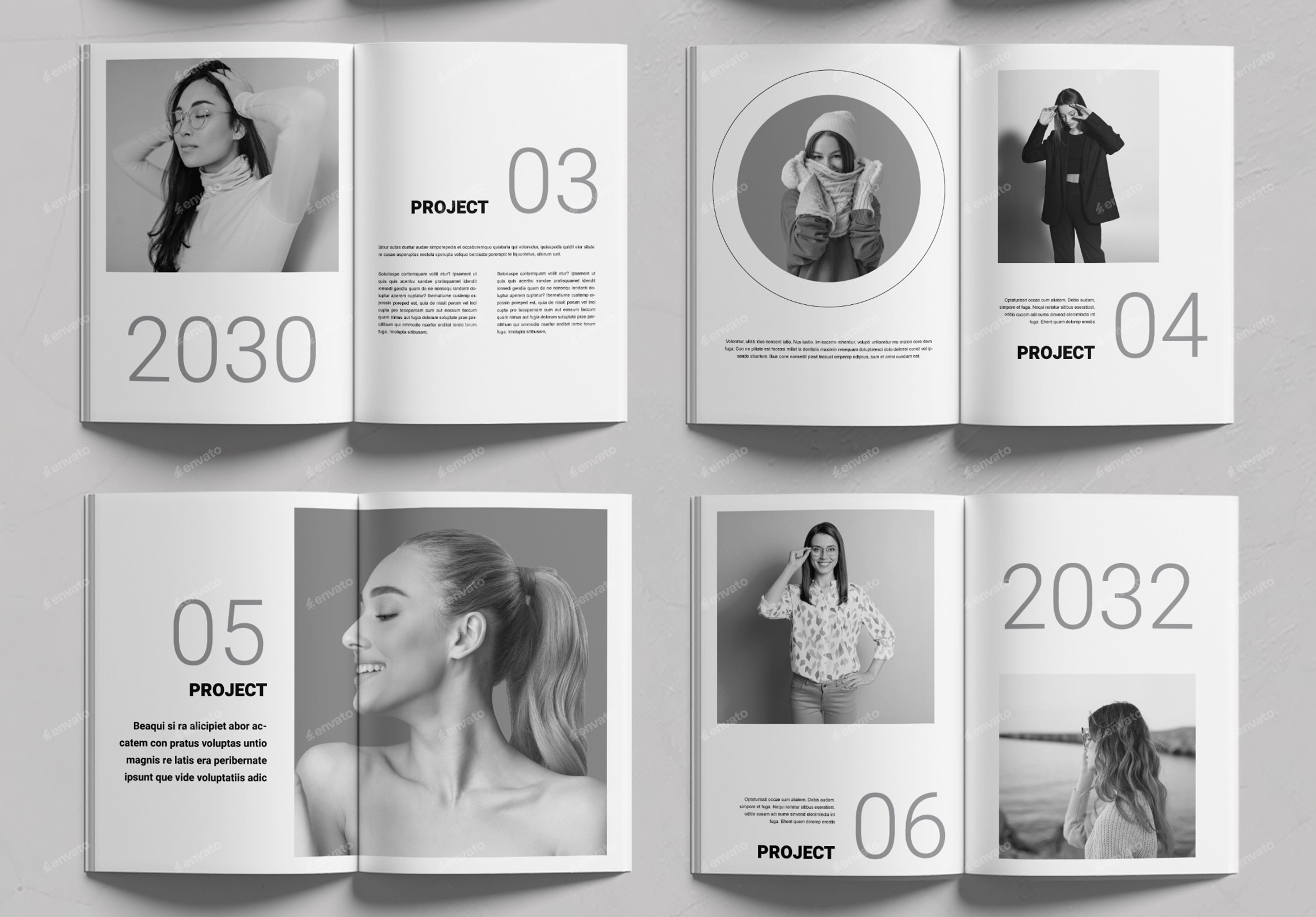 Portfolio Magazine Design Layout, Print Templates | GraphicRiver