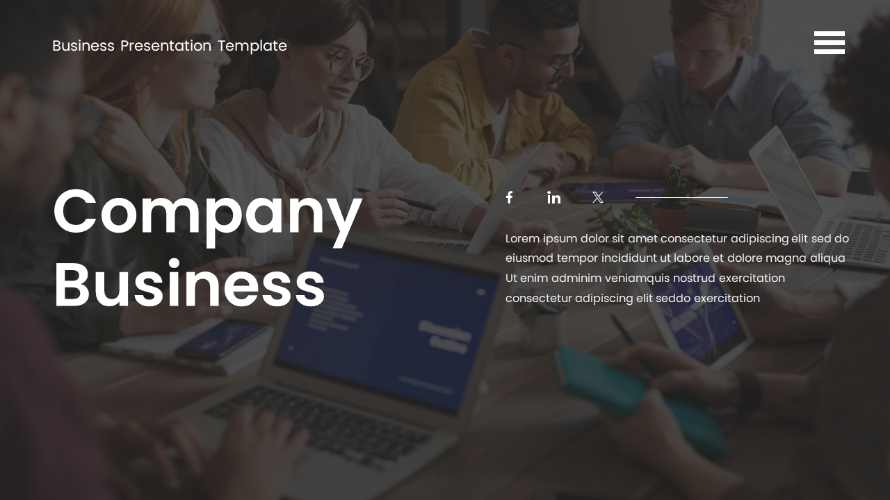 Company Business - Presentation, Presentation Templates | GraphicRiver