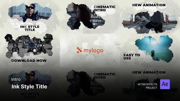 Intro/Opening - Ink Style Titles After Effects Project Files, After ...