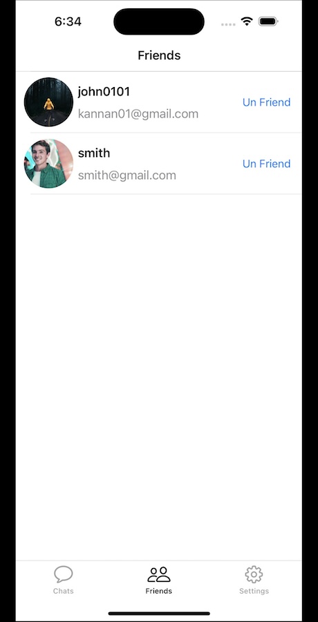 Chat App - iOS by knobapps | CodeCanyon