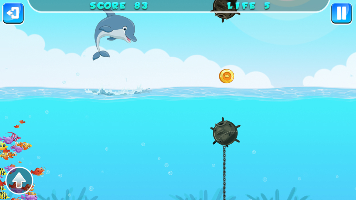 Flappy Dolphin Game ( HTML5 ) Endless Game by CGFX-Studio | CodeCanyon