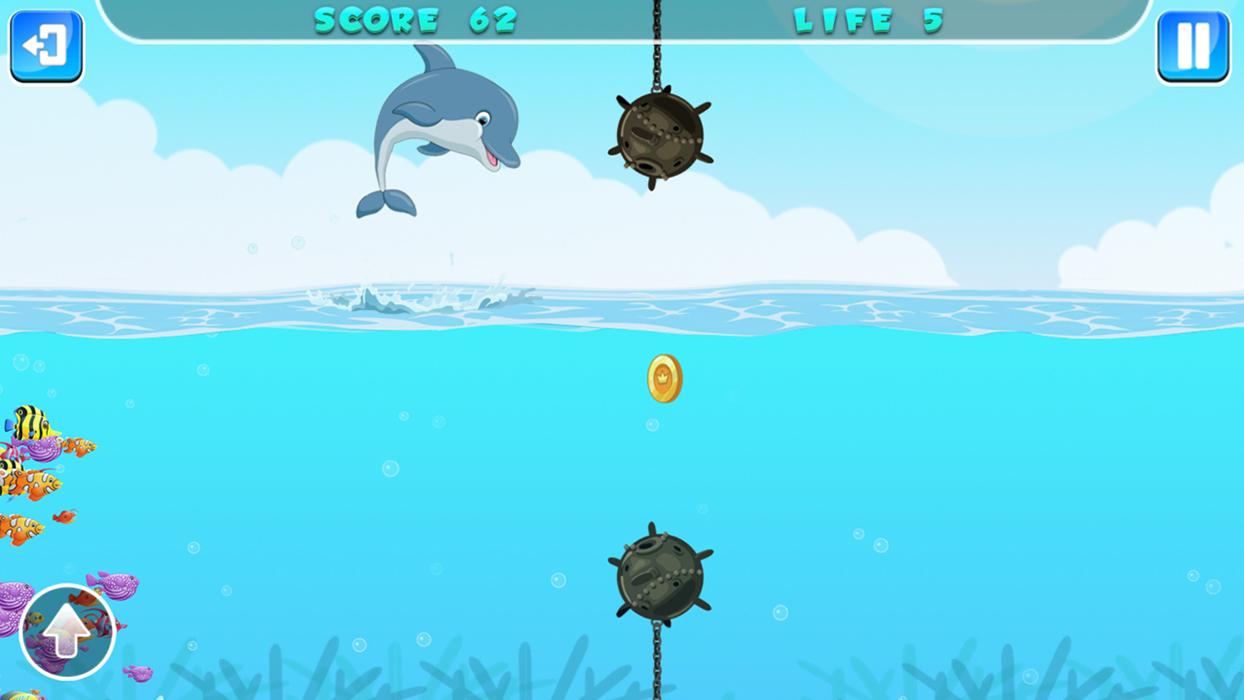 Flappy Dolphin Game ( HTML5 ) Endless Game by CGFX-Studio | CodeCanyon