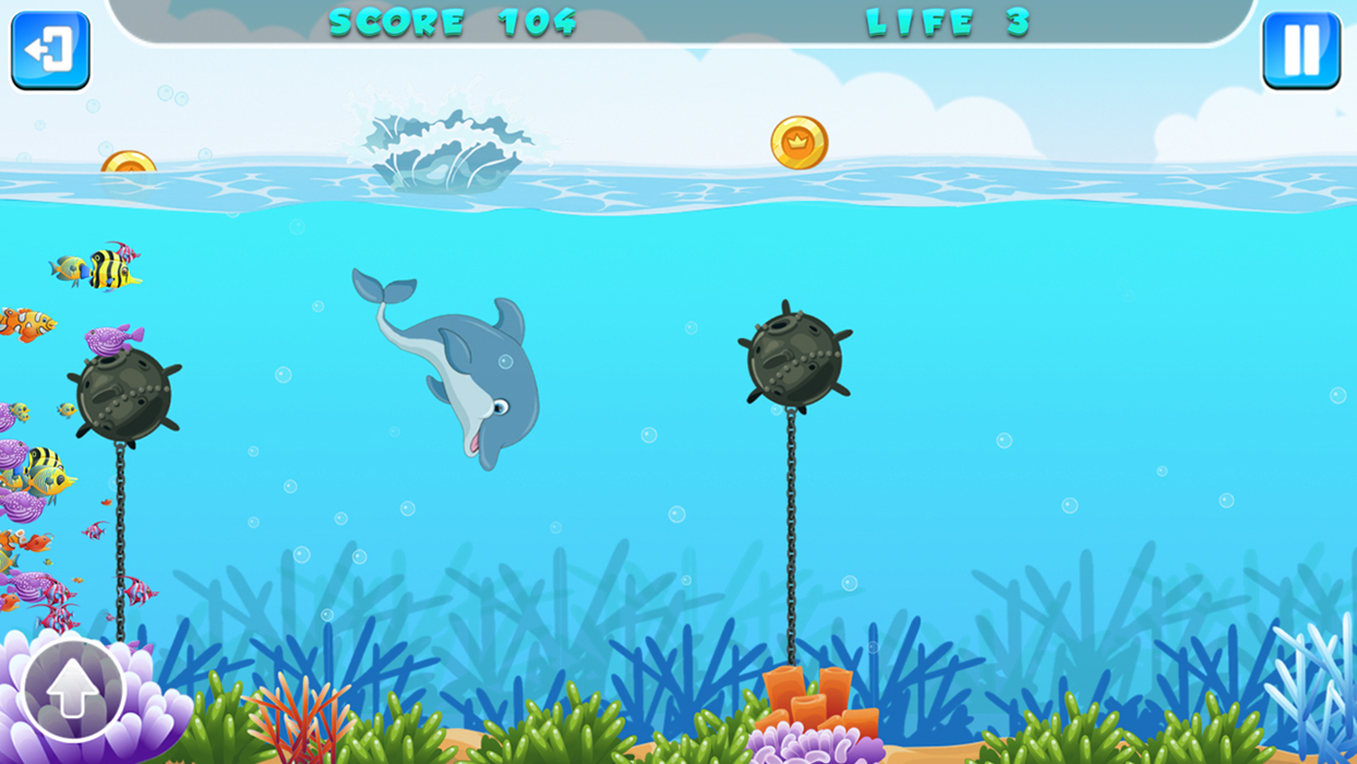Flappy Dolphin Game ( HTML5 ) Endless Game by CGFX-Studio | CodeCanyon