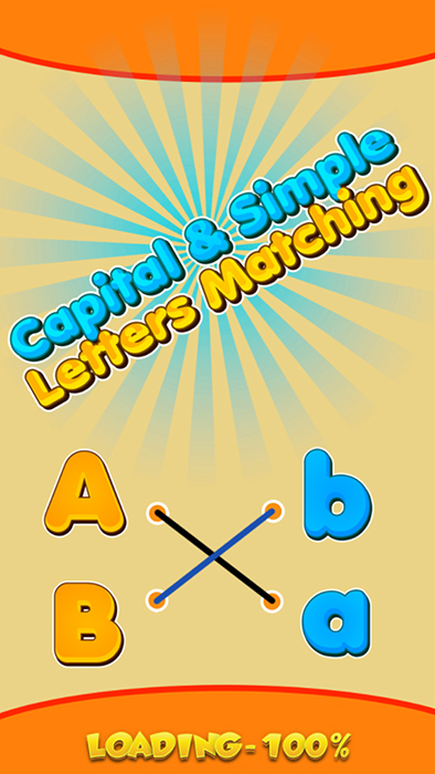Capital & Simple Letters Matching ( HTML5 ) Kids Learning Game by CGFX ...