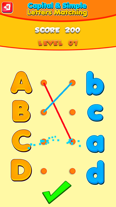 Capital & Simple Letters Matching ( HTML5 ) Kids Learning Game by CGFX ...