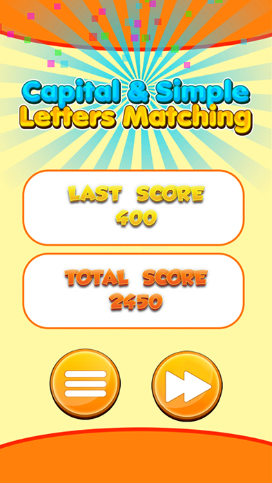 Capital & Simple Letters Matching ( HTML5 ) Kids Learning Game by CGFX ...