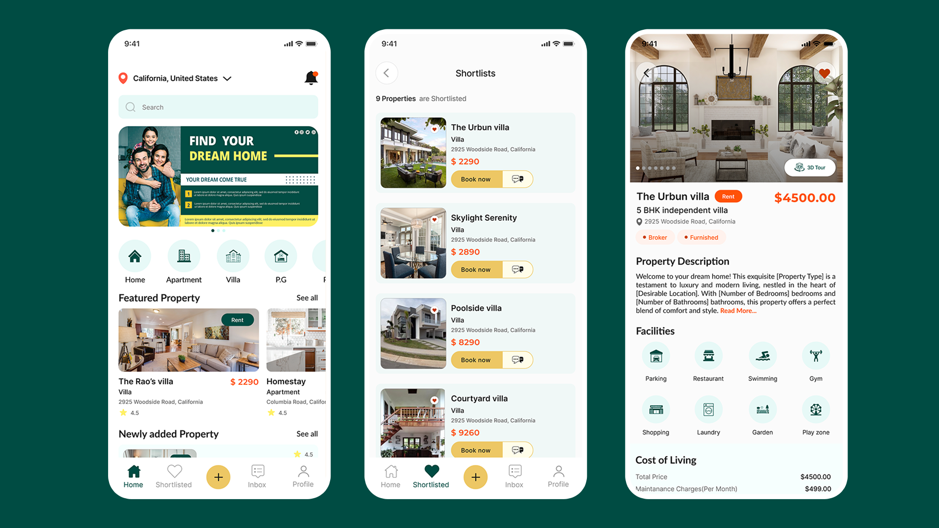 DTBroker: Real Estate Property Buy-Rent-Sell Flutter Android-iOS-Web ...