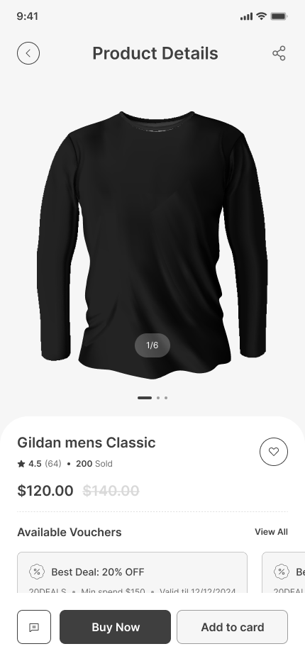 ClickMart - eCommerce App Template (Tailwind CSS + PWA) by pixelaxis