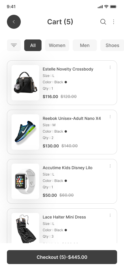 ClickMart - eCommerce App Template (Tailwind CSS + PWA) by pixelaxis