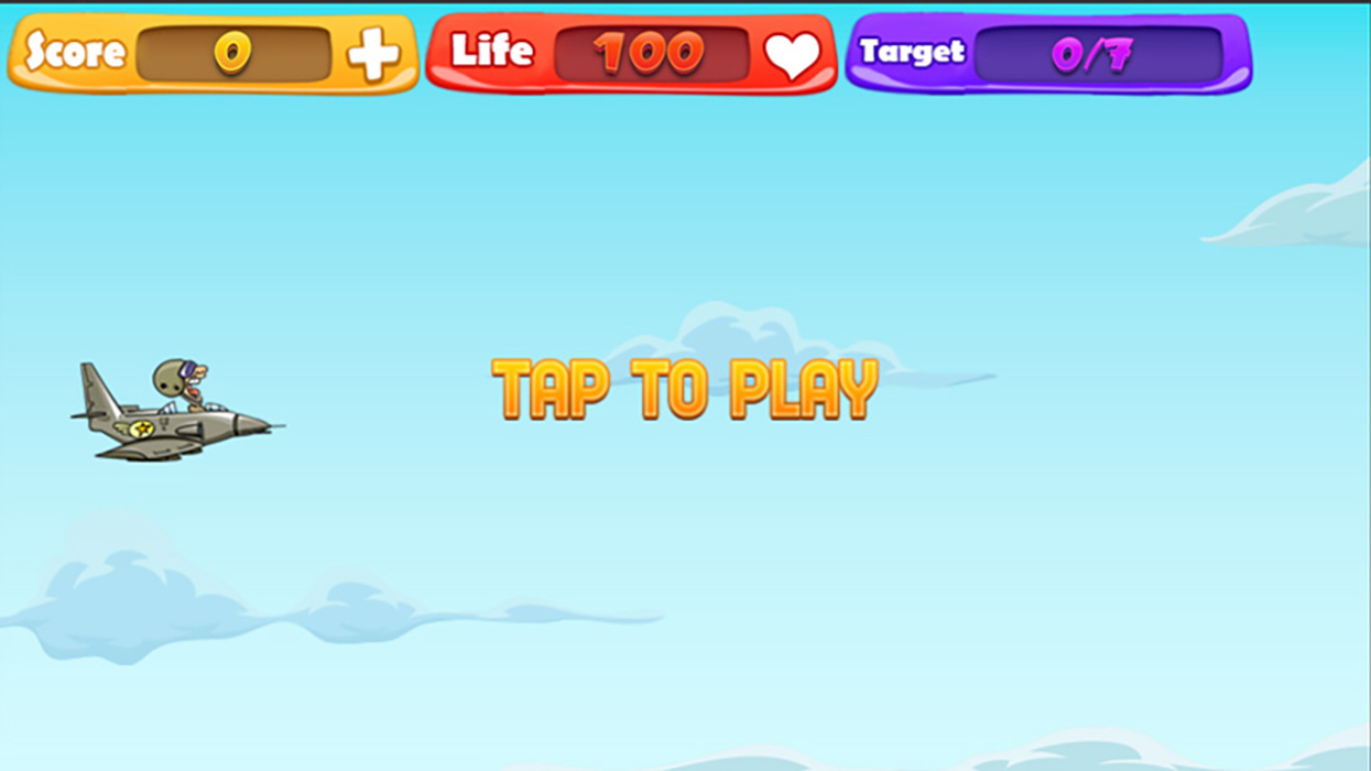 Fighter Jet ( HTML5 ) Shooting Game by CGFX-Studio | CodeCanyon