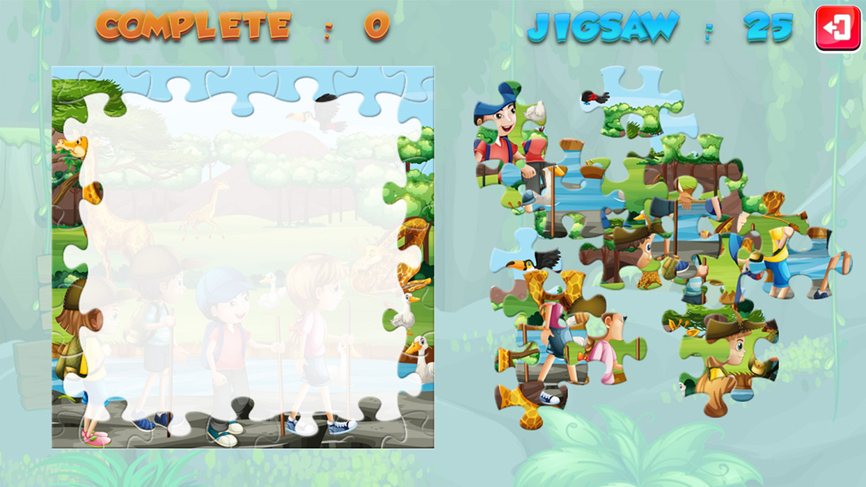 Zoo Jigsaw Puzzle Game ( HTML5 ) 24 Puzzles by CGFX-Studio | CodeCanyon