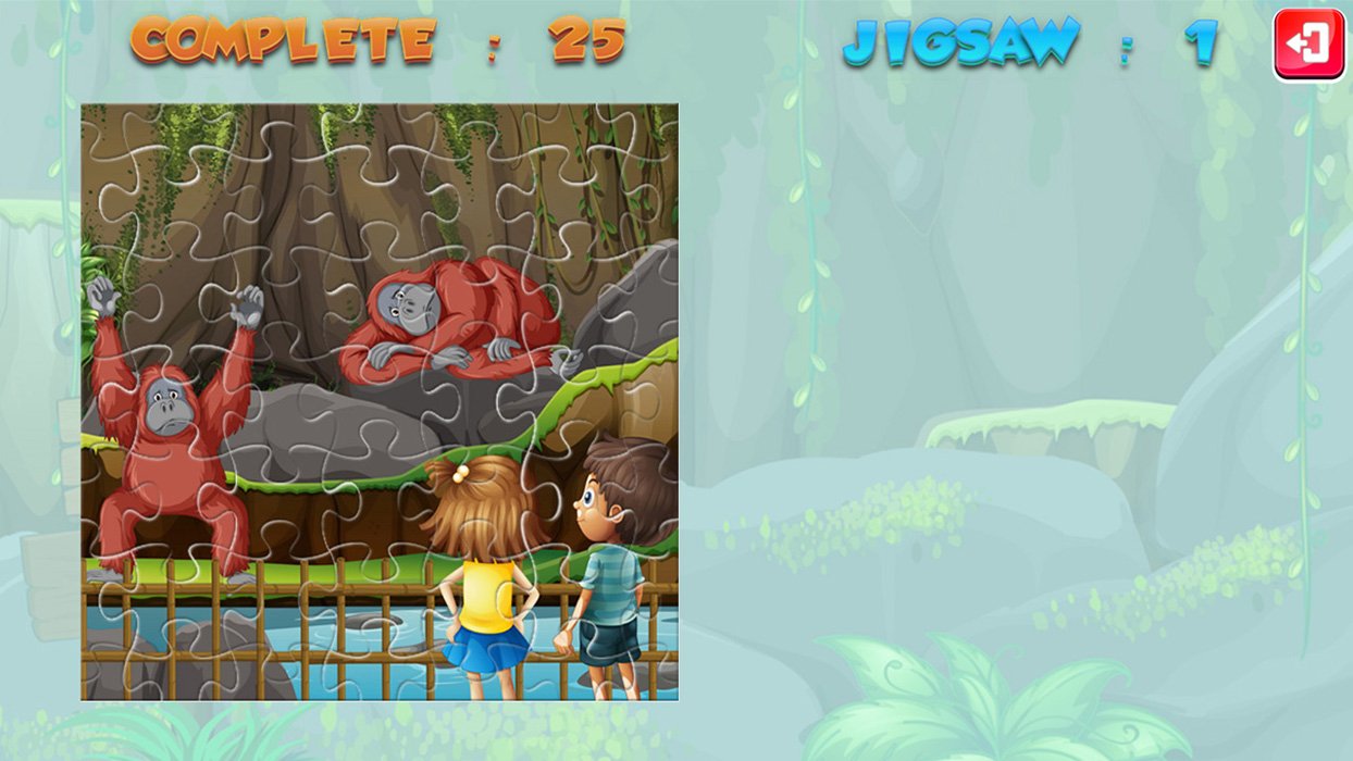 Zoo Jigsaw Puzzle Game ( HTML5 ) 24 Puzzles by Pro_Gaming | CodeCanyon