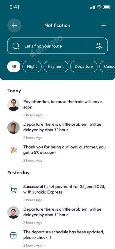 Pegitrain | Figma Template - Train Booking Ticket UI KIts App, Web Elements
