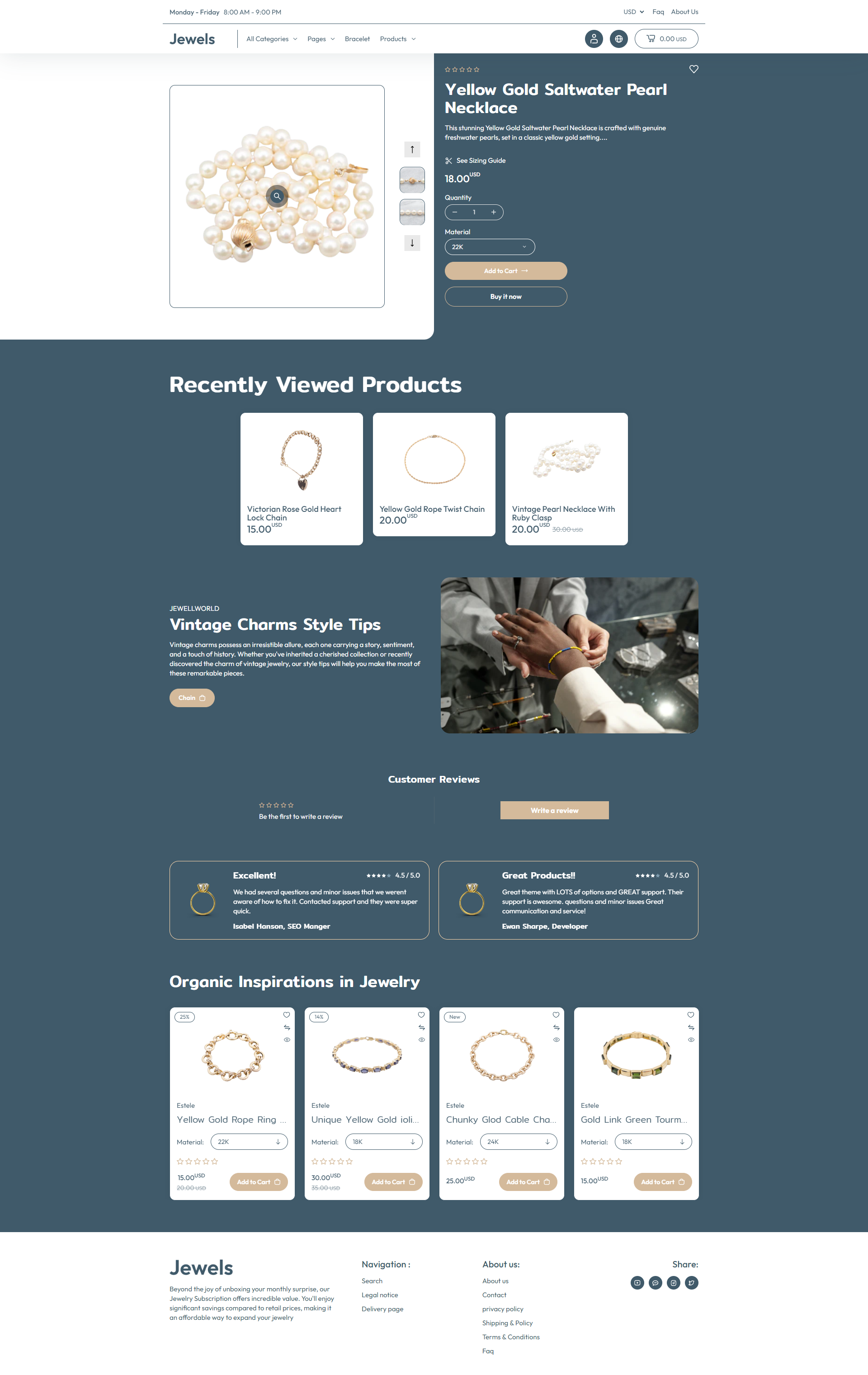 Jewels - Modern Jewelry Store Shopify 2.0 Theme by WorkDo | ThemeForest