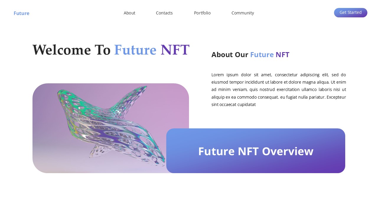 Future NFT - NFT Google Slide Templates, Presentation Templates ...